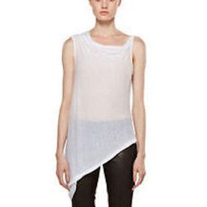Helmut Lang | Tops | Helmut Lang Asymmetric Threadbare Twist Back Strap ...